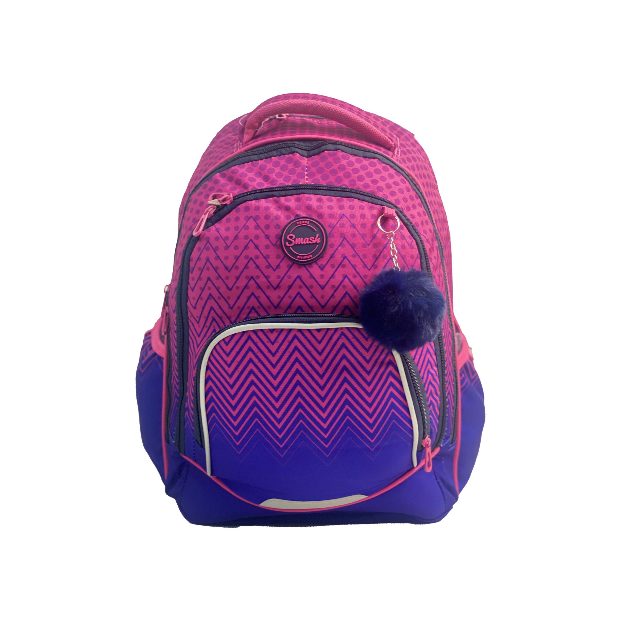Smash Orthopedic Backpack Zigzag Purple - Mary's Outfitters